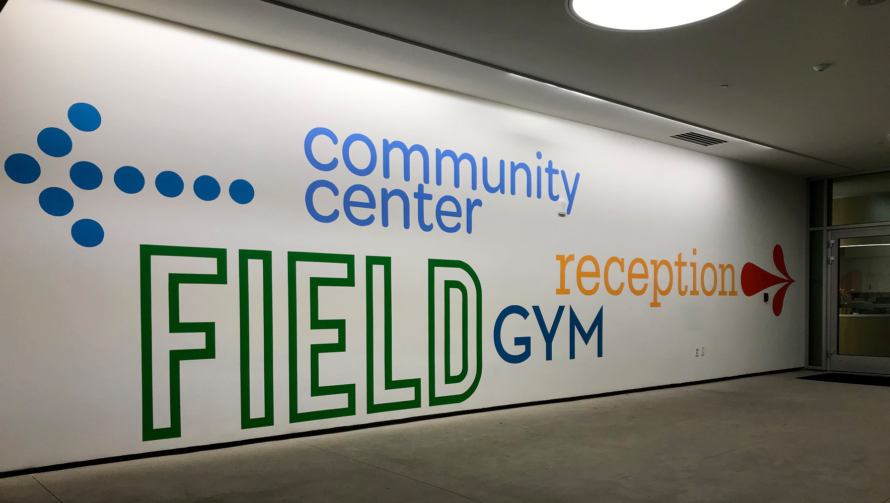 Center for Early Education Lettering - Robert Milling Studios