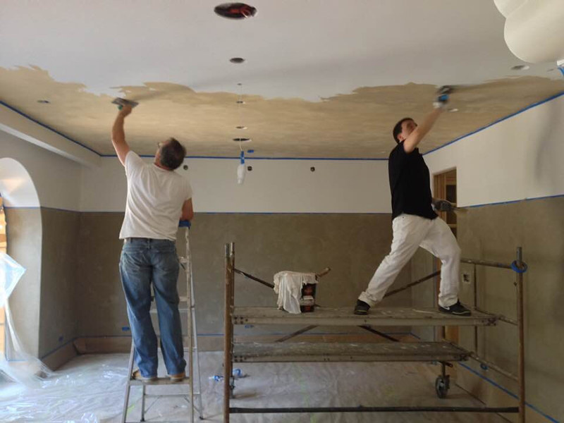 Plaster Install - Robert Milling Studios