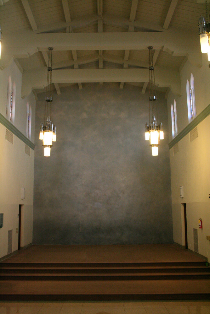 Stippling wall surface - Robert Milling Studios