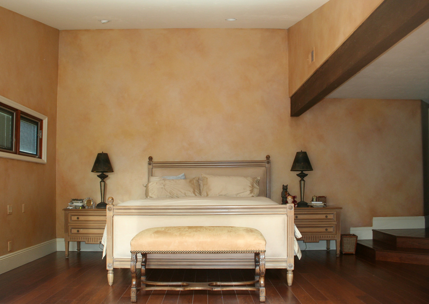 Two tone multi color glaze with ornament border - Robert Milling Studios