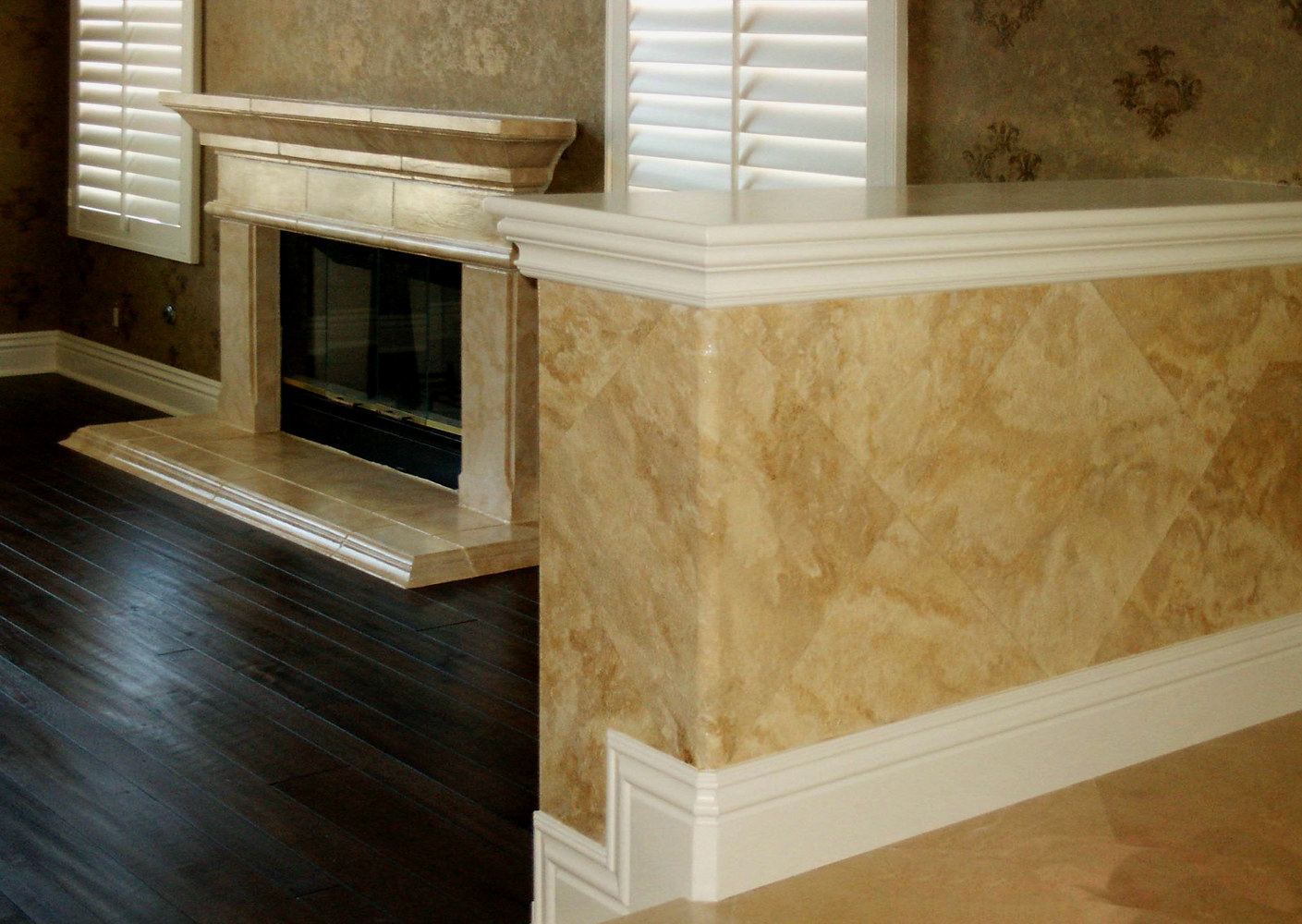 Grills to Match Stone Flooring - Robert Milling Studios