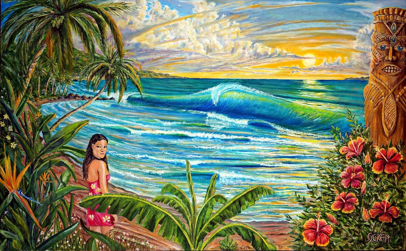 Surf Art - Richard Ficker - Artist