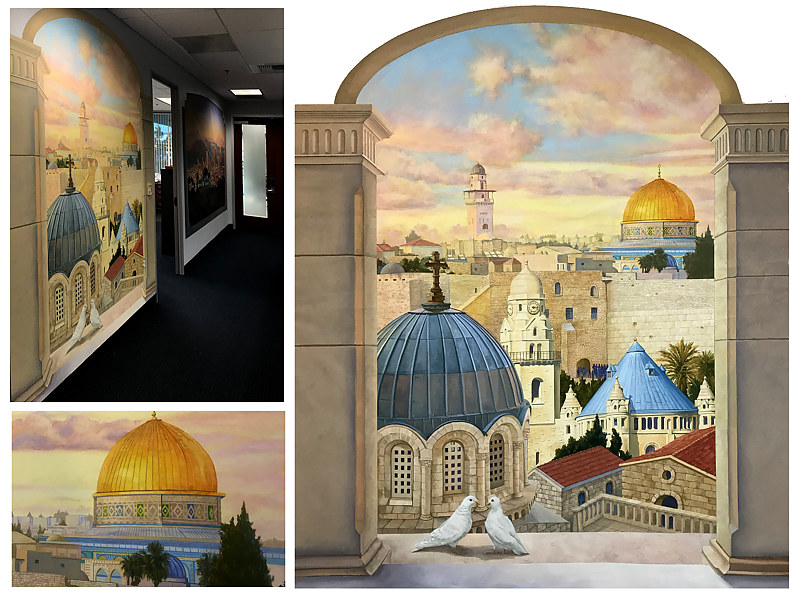 Jerusalem Mural web - Robert Milling Studios