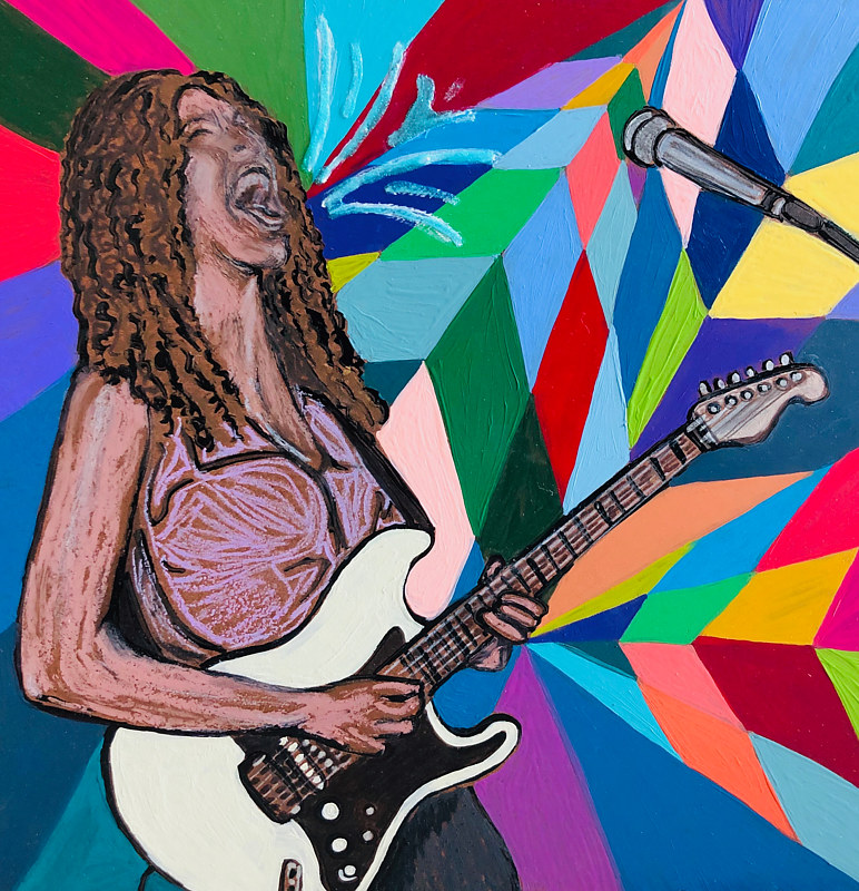 Jackie Venson - Amped Art Studio