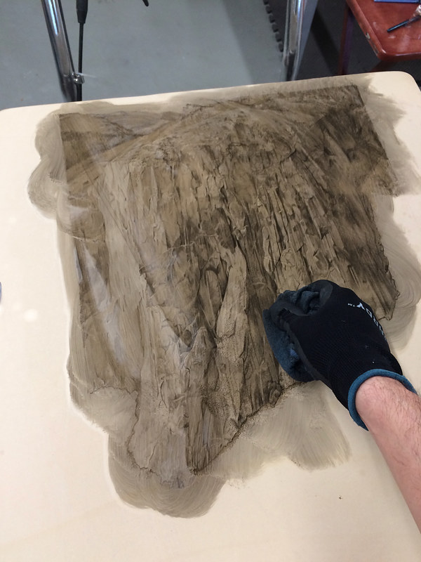 Processing the lithographic stone for printing - RANGEL STUDIO