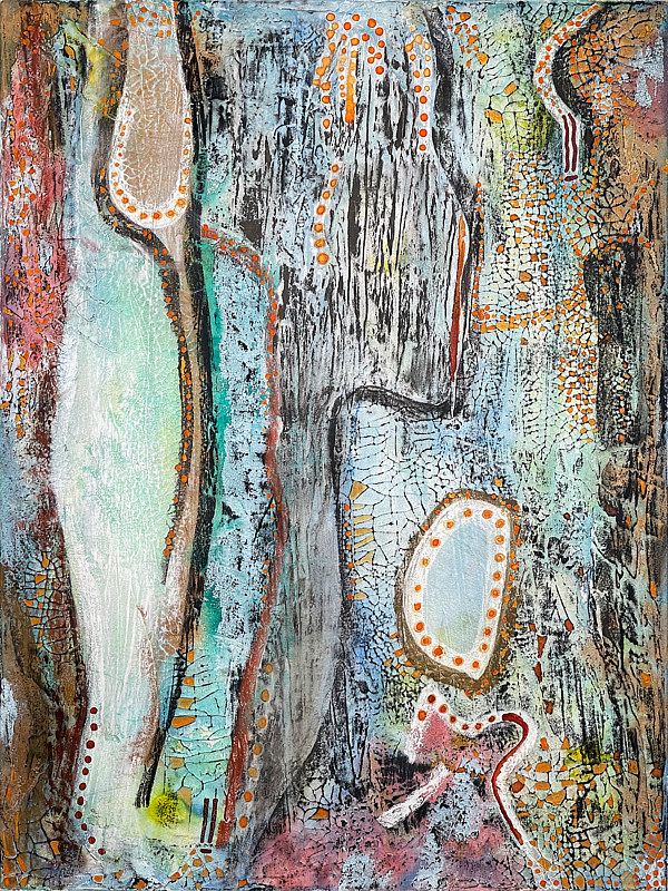 From Above 40x30 $2800 - Edward Bock - Artist