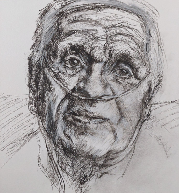 Charcoal study - Marc Brisson