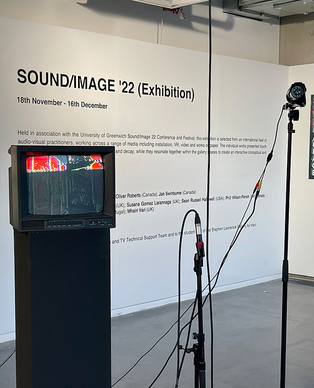 SOUND IMAGE EXHIBITION 2022 GREENWICH ENGLAND image00009 - Jan Swinburne