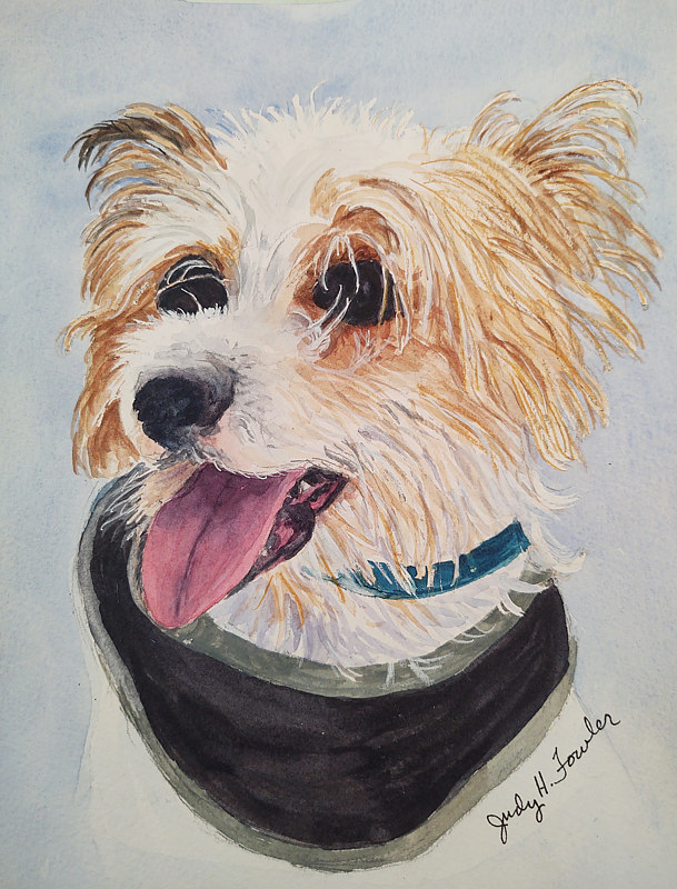 - Original watercolors by Judy H. Fowler