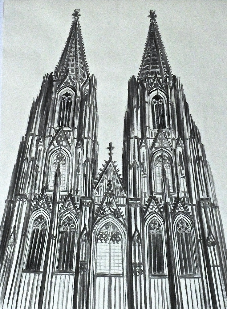 Kölner Dom - Cologne Cathedral - Michael Ray Thornton Artworks