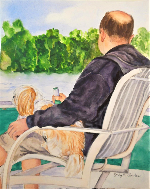 - Original watercolors by Judy H. Fowler