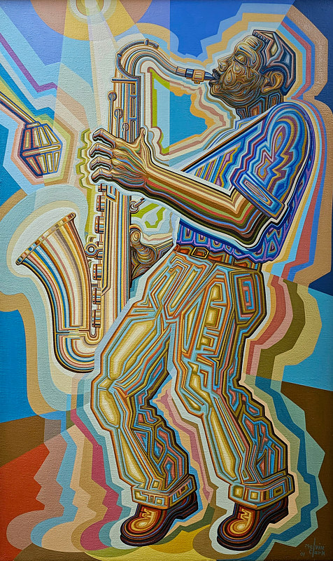 "Tenor Vision" - Melvin Clark - Fine Artist