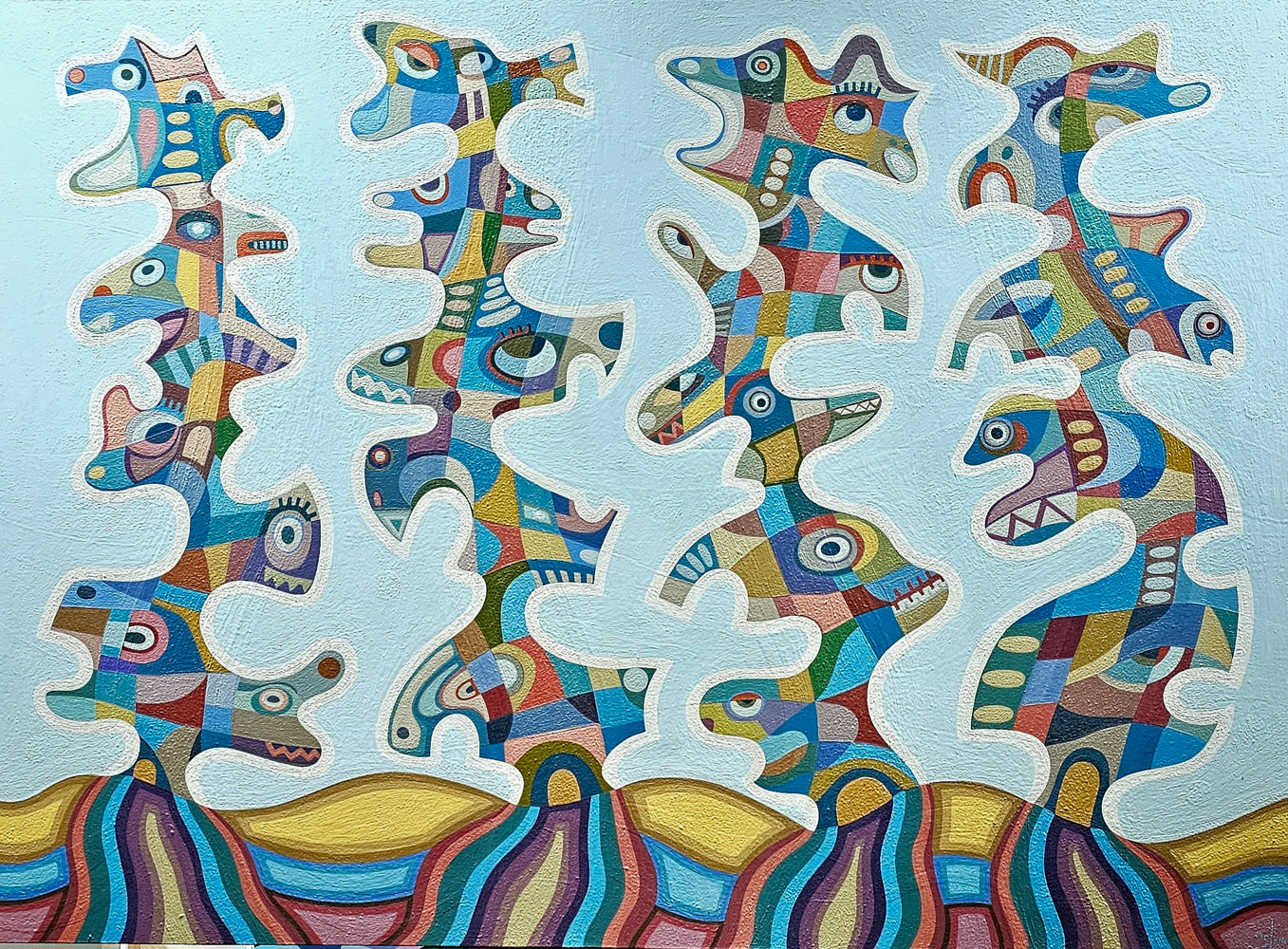 "Garden Of Souls" - Melvin Clark - Fine Artist