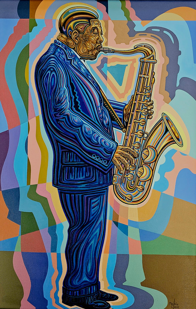 "New World Band" - Melvin Clark - Fine Artist