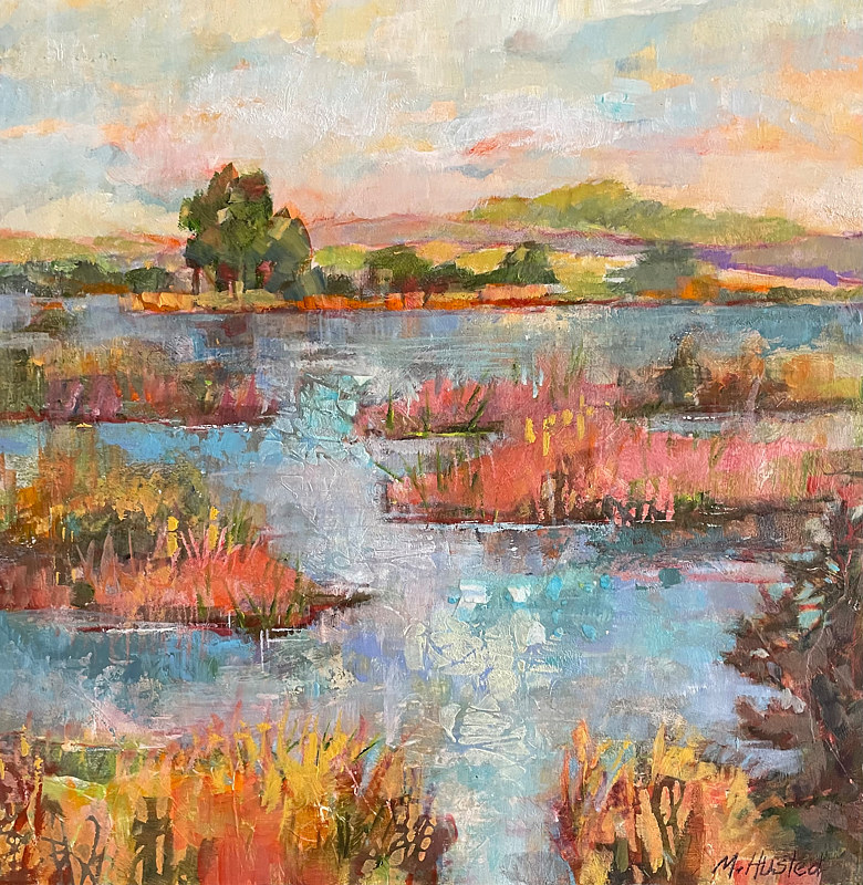 The View - Marty Husted Contemporary Paintings