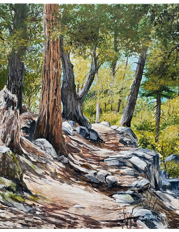 Earnie Maxwell Trail 1 - Susan Hohwiesner - Artist