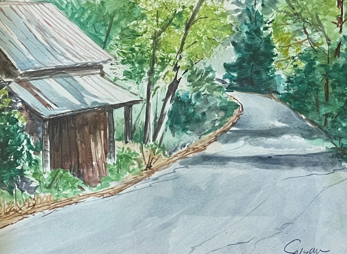 Steps at the Botanical Garden - Susan Hohwiesner - Artist