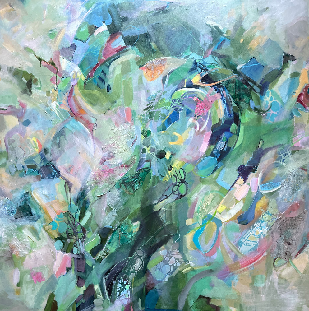 Symphony of the City - Marty Husted Contemporary Paintings