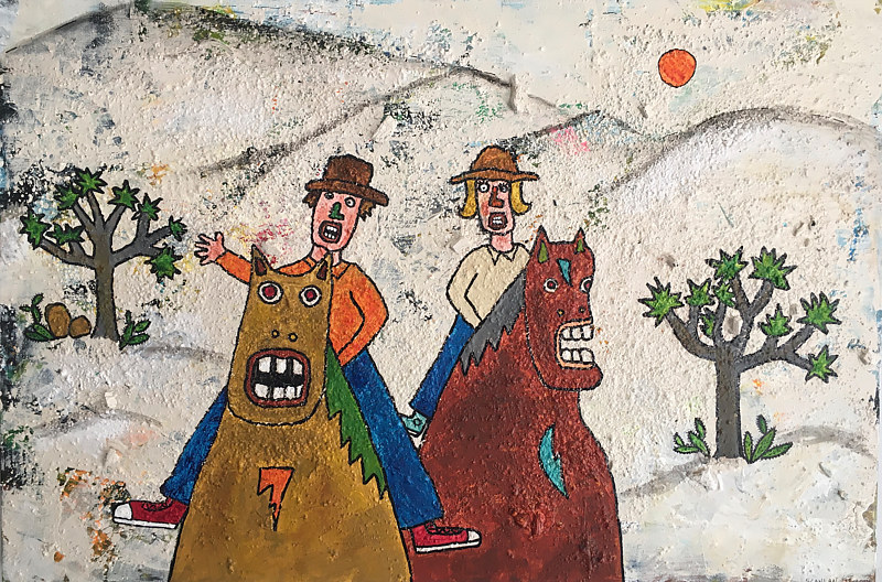 Mojave Desert Riders - Barry Scanlan - Art