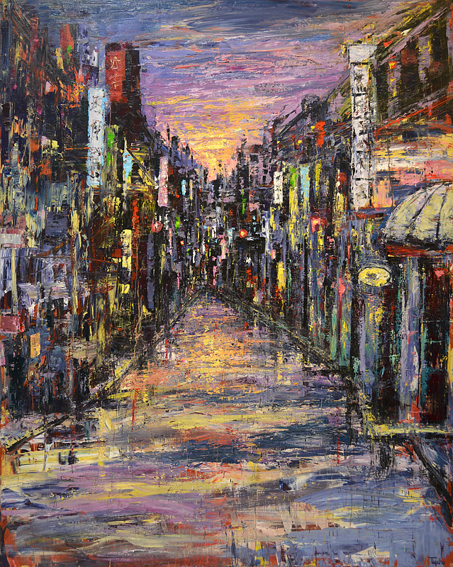 Night Falls on Kabukicho - DAVID TYCHO | artist