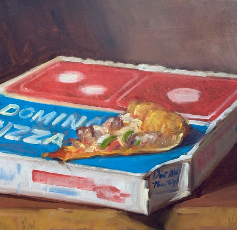 "Dominos" Hand Embellished - Noah Verrier - Oil Paintings