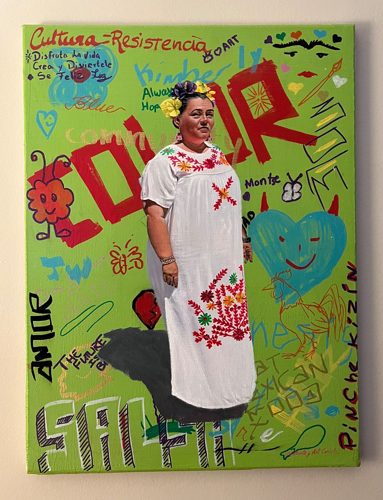 MARIPOSA QUEEN - Art Carrillo - Artist