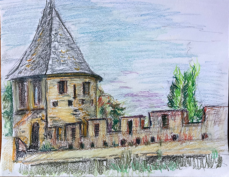 Rampart à Carcassonne - Marc Brisson