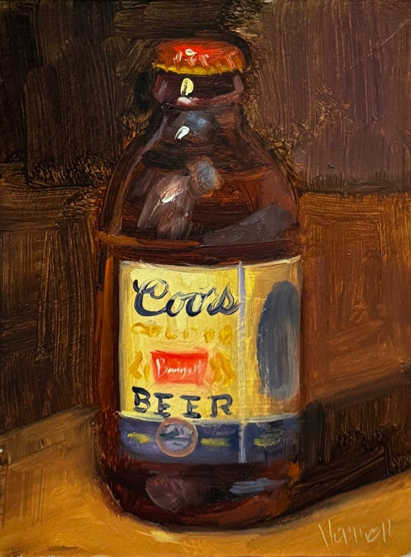 "Coors Banquet" - Noah Verrier - Oil Paintings