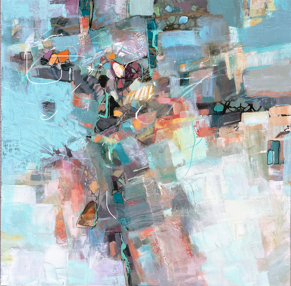 Symphony of the City - Marty Husted Contemporary Paintings