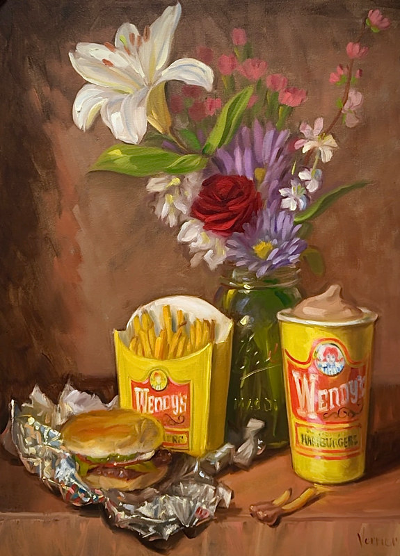 "Wendy's - Noah Verrier - Oil Paintings