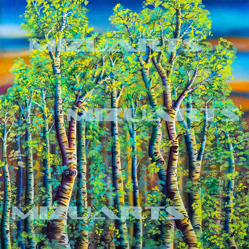 Among The Aspens - Mr. Mizu - Loud Paintings & Colorful Music - Denver ...