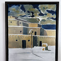 PUEBLOS AND CASITAS - Steve Latimer Contemporary Artist