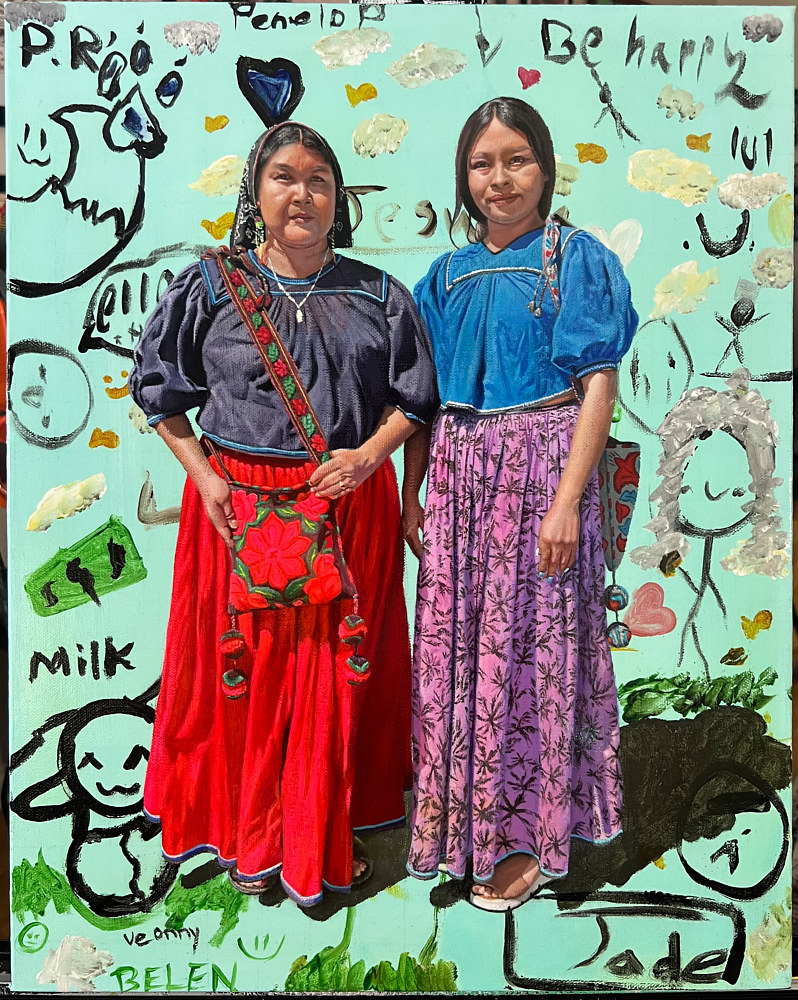 MUCHACHA CON SU PATINETA - Art Carrillo - Artist