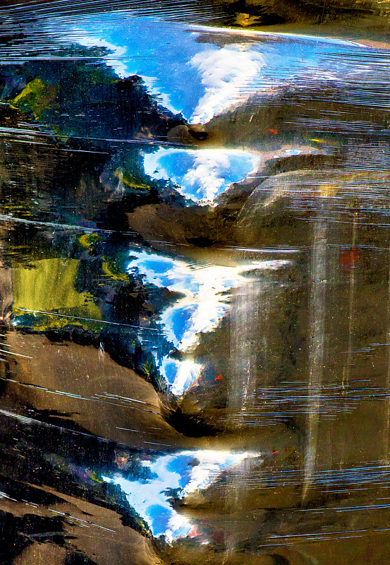 Sky, Descending a Pressure-Wrapped Soil Pallet at Gardening Centre ...