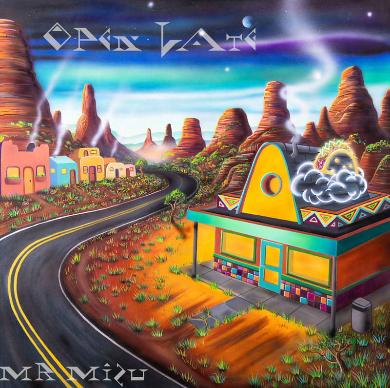 Open Late - Mr. Mizu - Loud Paintings & Colorful Music - Denver Colorado