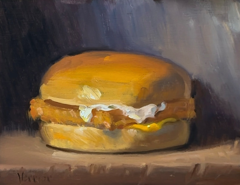"Filet-O-FIsh" Canvas Print - Noah Verrier - Oil Paintings