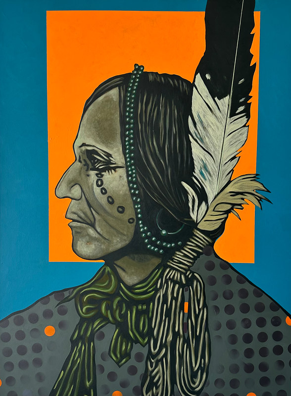 San Diago - Nocona Burgess - Comanche Artist