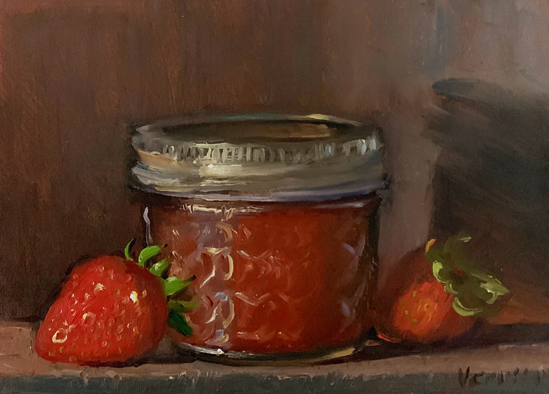 “Strawberry Jam” - Noah Verrier - Oil Paintings