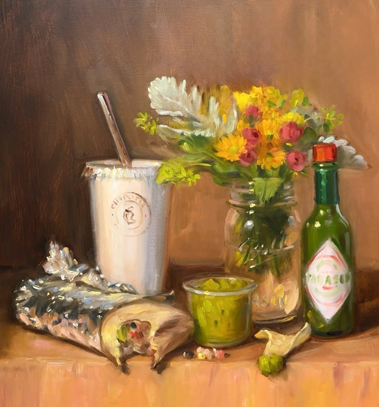 “Chipotle” - Noah Verrier - Oil Paintings