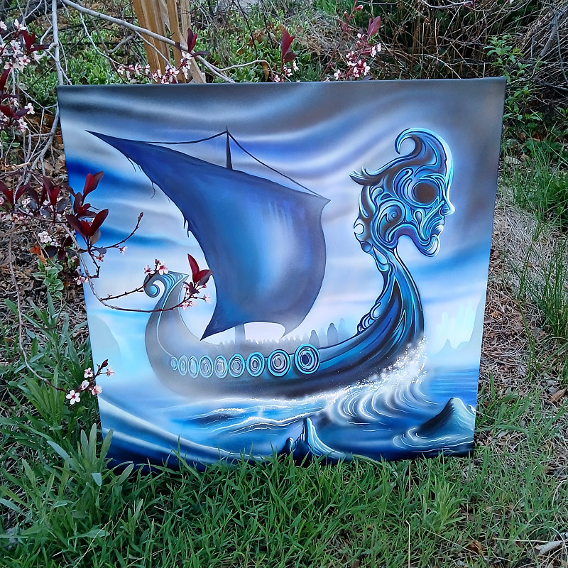 Voyage - Mr. Mizu - Loud Paintings & Colorful Music - Denver Colorado