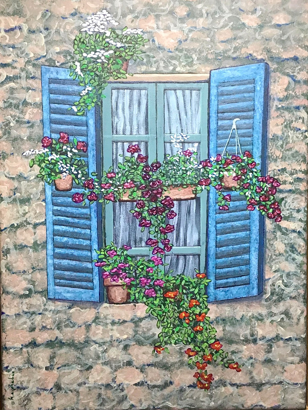 Window Scene - Kathryn Phebus - Artist