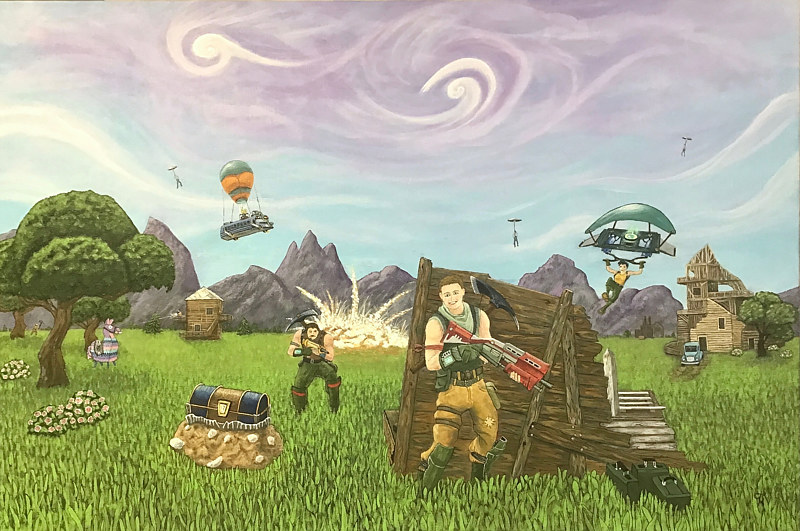 Jackson's Fortnite Adventure - Kathryn Phebus - Artist