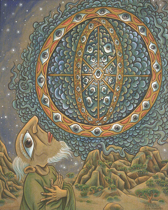 Ezekiel - Ken Ruzic - Paintings,Drawings,Ceramics,Pyrography and More!