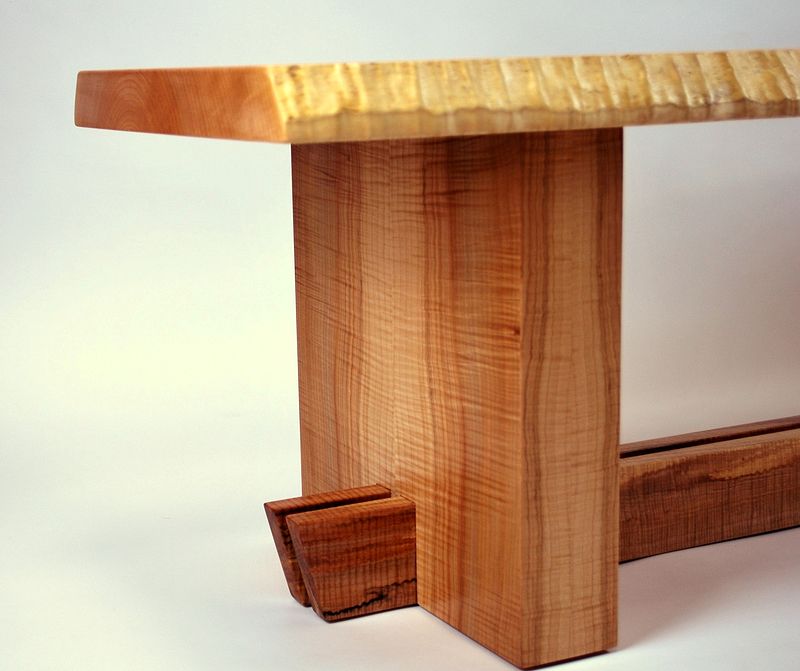 Wester Maple Bench - Madera Fina Studio Furniture