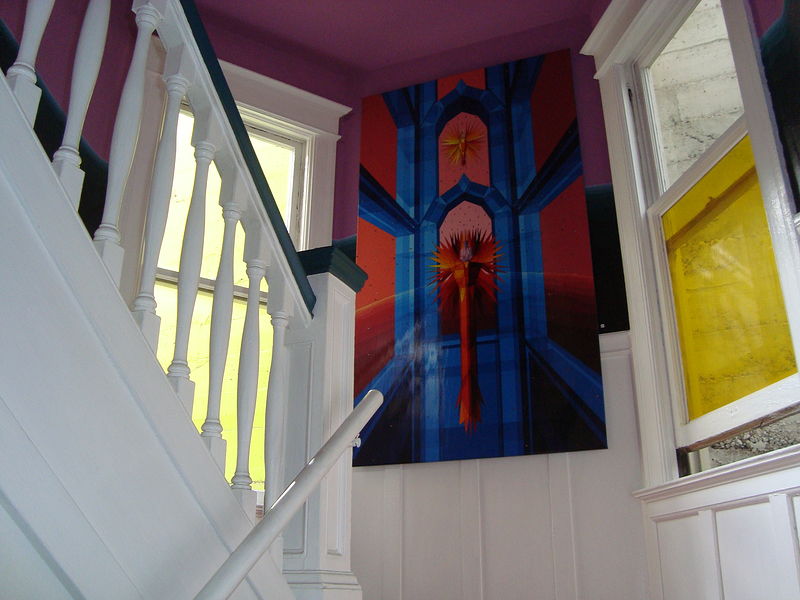 36. San Francisco interior. - Jon Harris Paintings San Francisco Artist