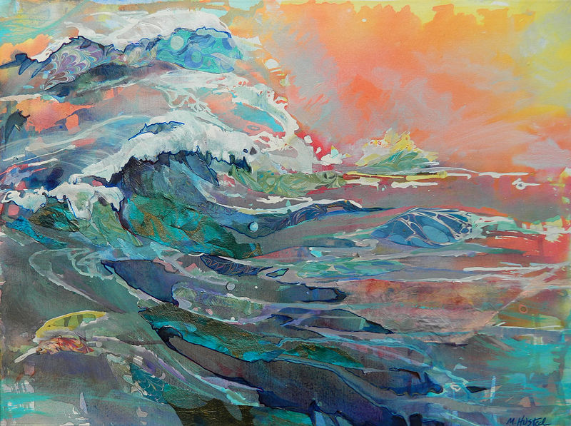 Seascape - Marty Husted Contemporary Paintings