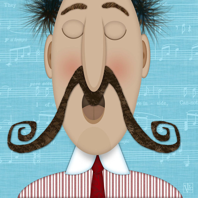 The Letter M is for Moustache - Picture Book Studio