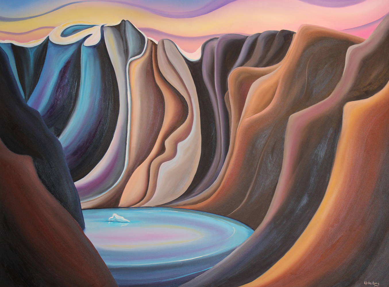 Arctic Light, 2006 - Linda Mackey Lang - Artist