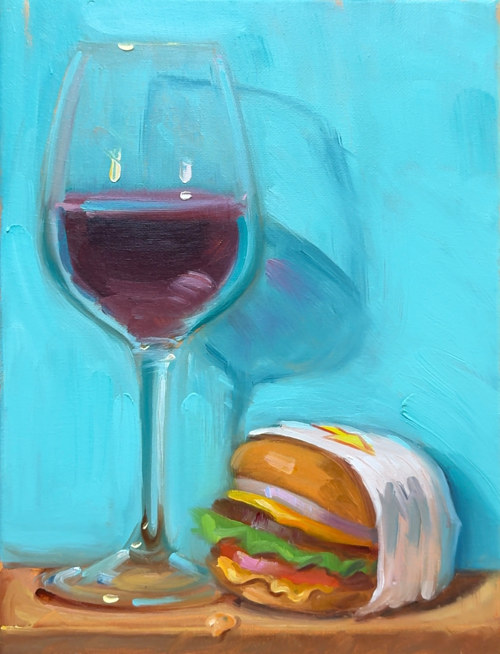 ORIGINALS eBay auction - Noah Verrier - Oil Paintings